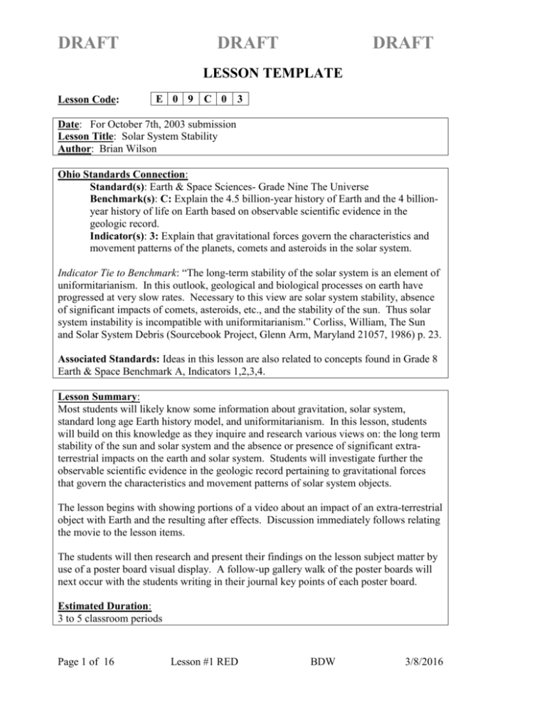  Ohio Academic Standards
