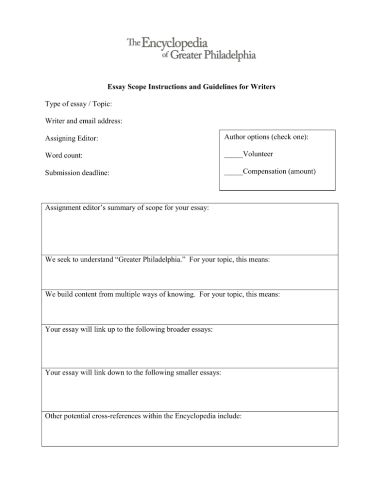 Writers guidelines new2014