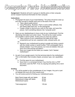 1. Computer Basics worksheet