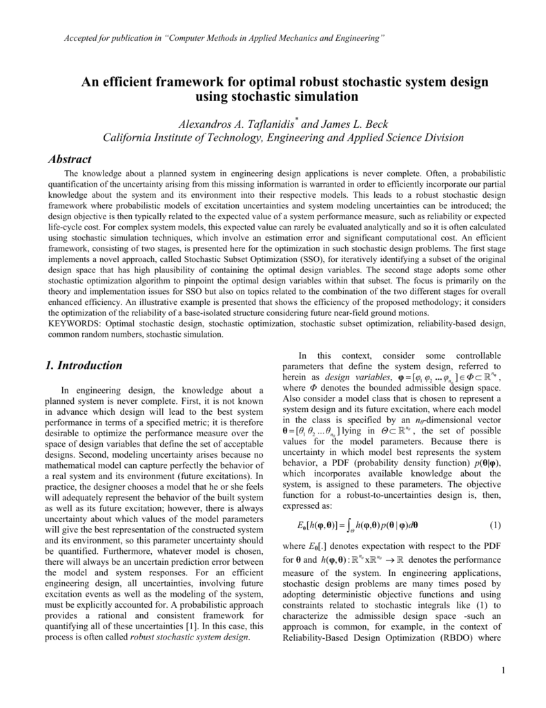 An Efficient Framework For Optimal Robust Stochastic 9226