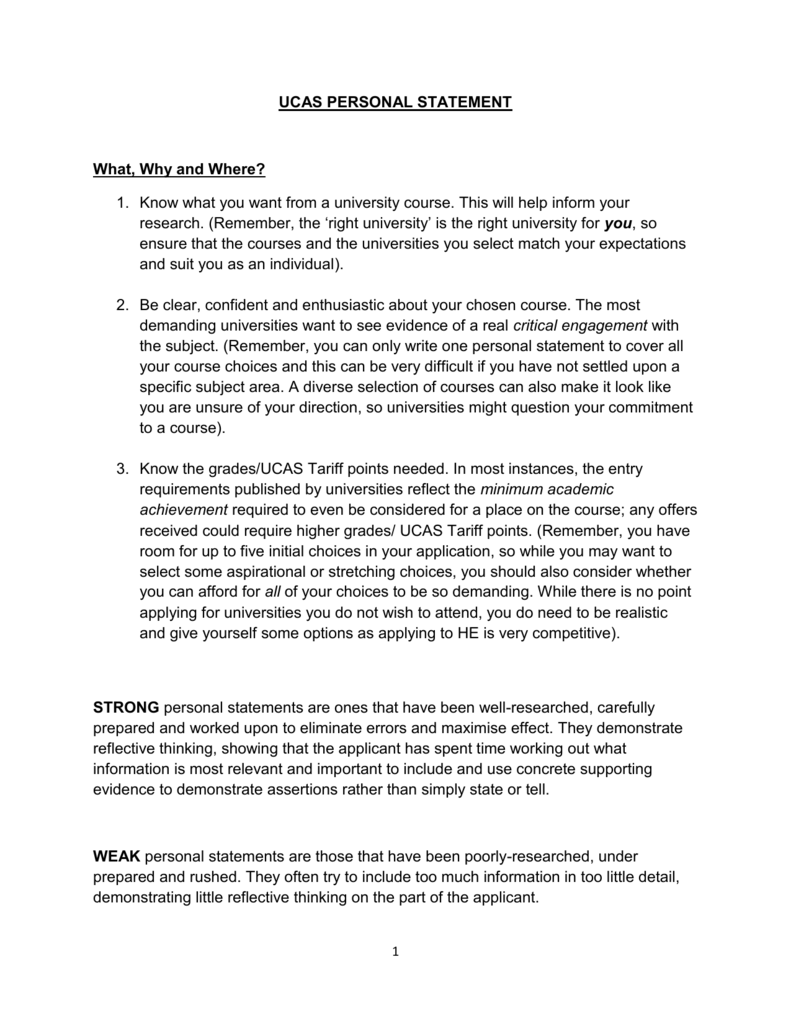 Ucas Personal Statement Ucas Personal Statement Writing Service 