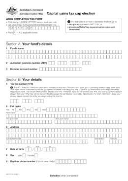 ATO TFN declaration (NAT 3092)