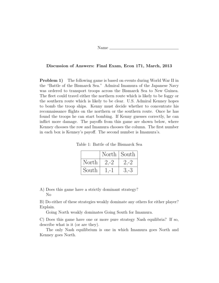 Final Exam With Answers