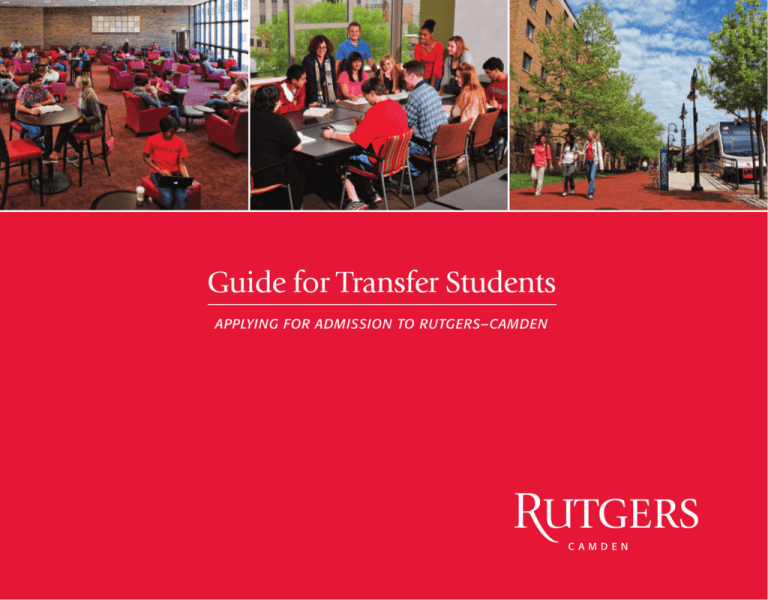Guide for Transfer Students - Rutgers University