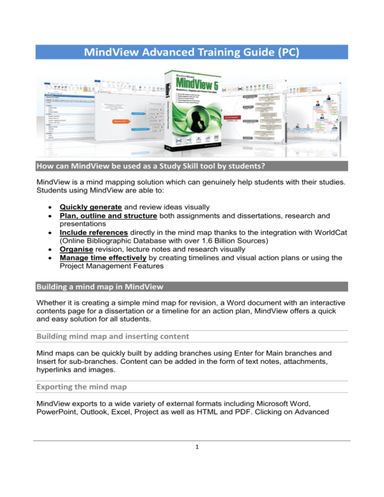 MindView Advanced Training Guide (PC)