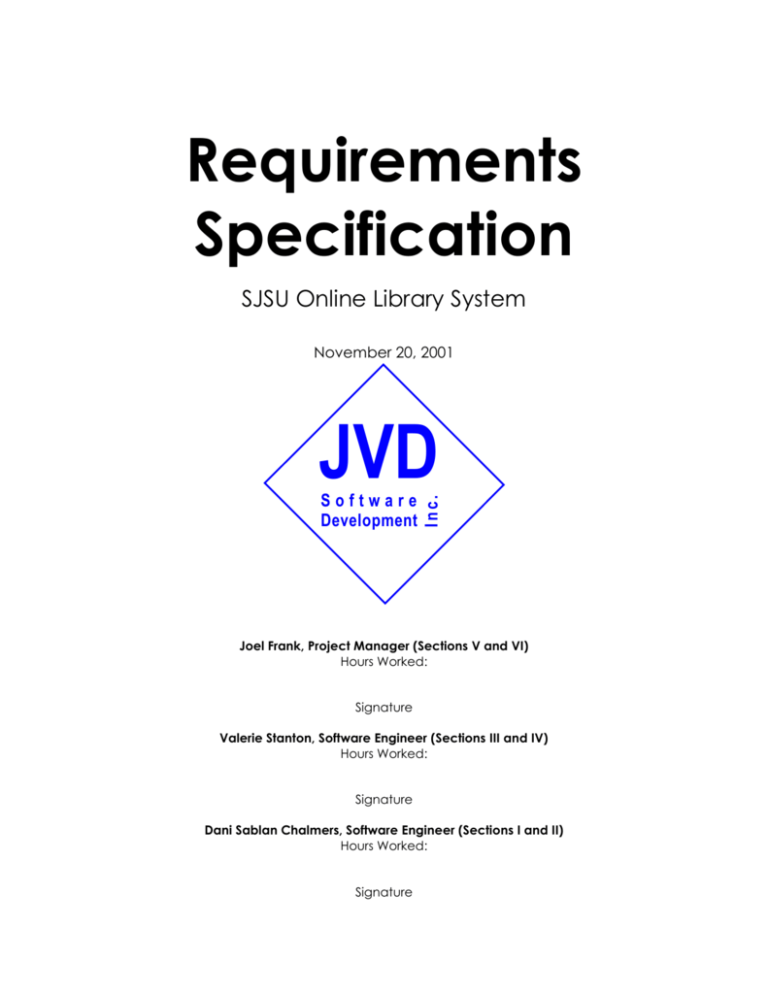 Requirement Document in Pdf Format 