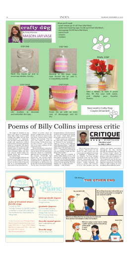 On Turning Ten by Billy Collins