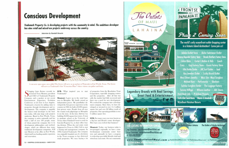 Conscious Development - Trademark Property Company