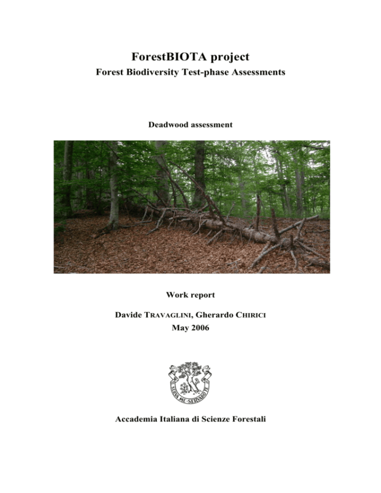 ForestBIOTA project