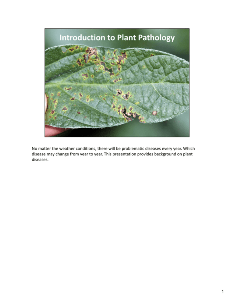 05 Introduction To Plant Pathology