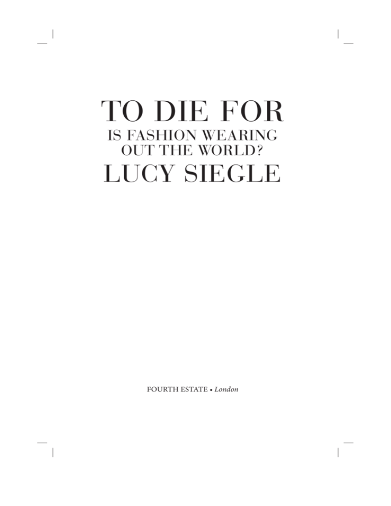 To Die For BOOK indd to-die-for-book-indd