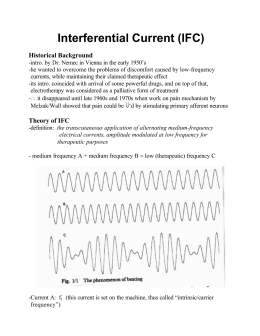 Interferential Therapy