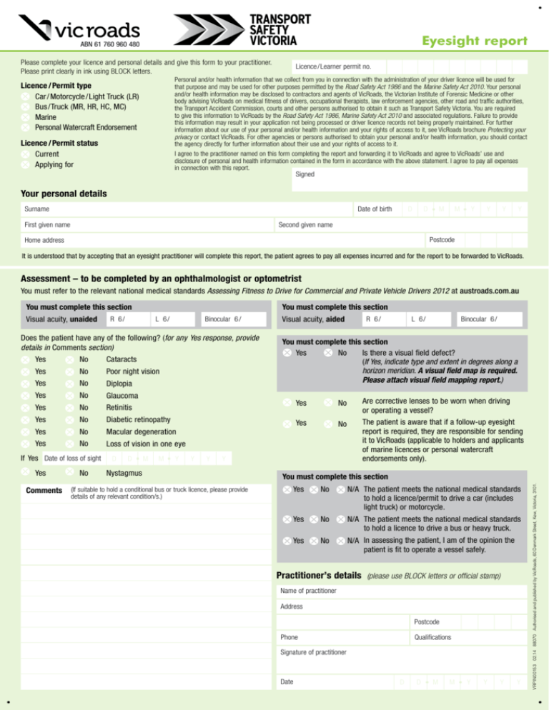 Eyesight Report Eyesight Report