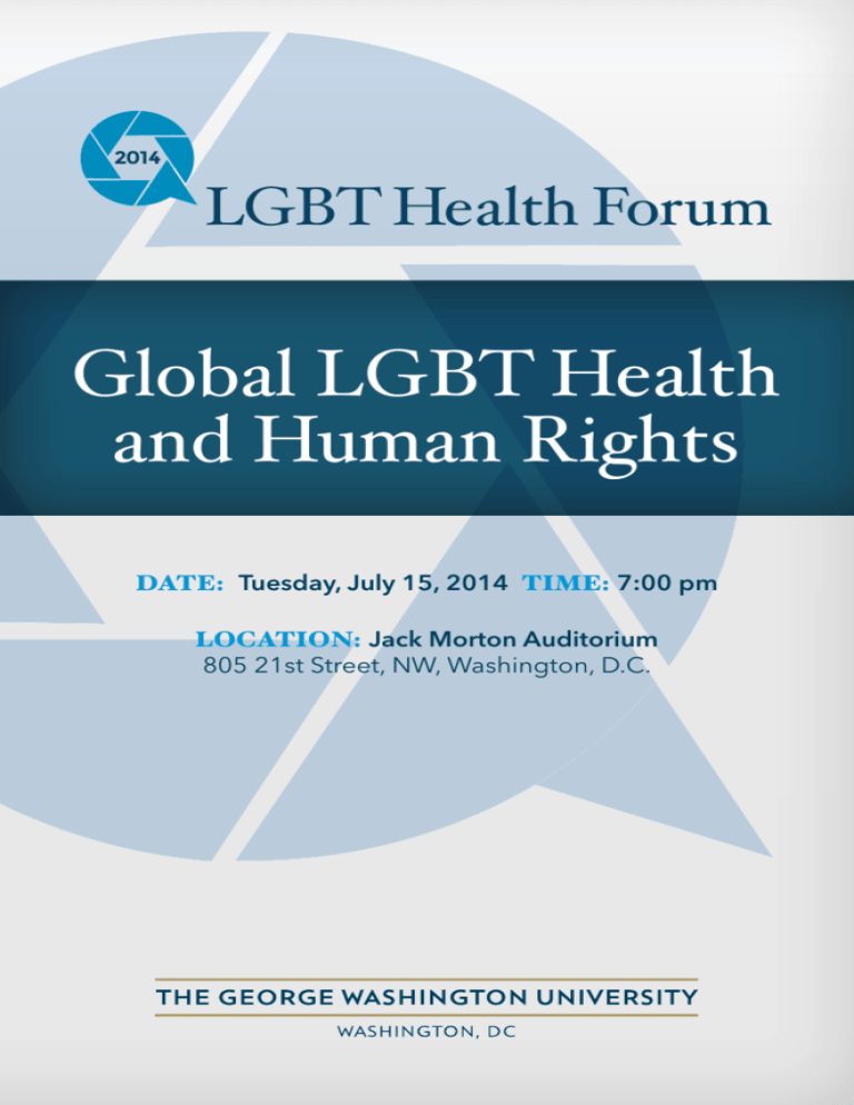 Forum Program - LGBT Health Policy & Practice Program