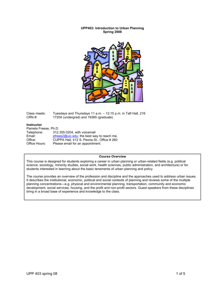 Syllabus College Of Urban Planning And Public Affairs Syllabus College Of Urban Planning And Public Affairs