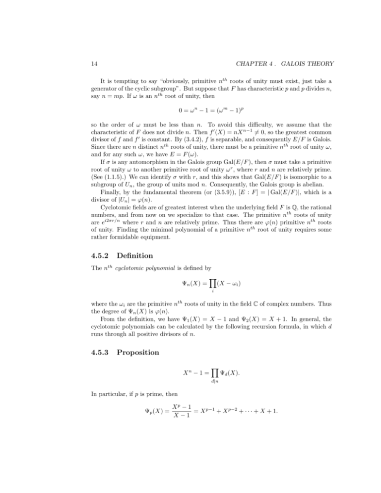 4 5 2 Definition 4 5 3 Proposition