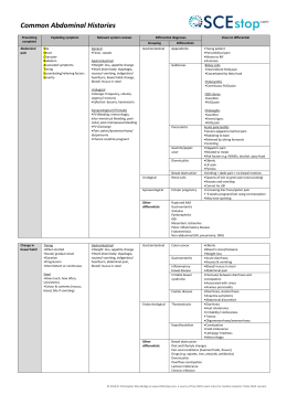 NURSING CARE PLAN - nausea and vomiting