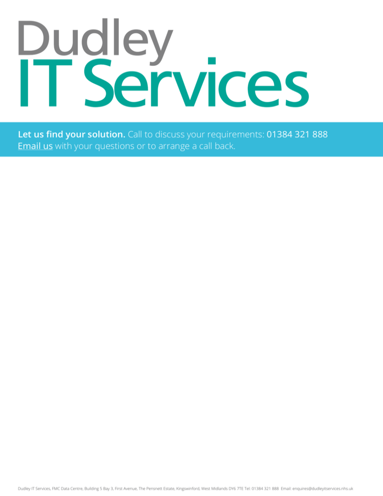 - Dudley IT Services