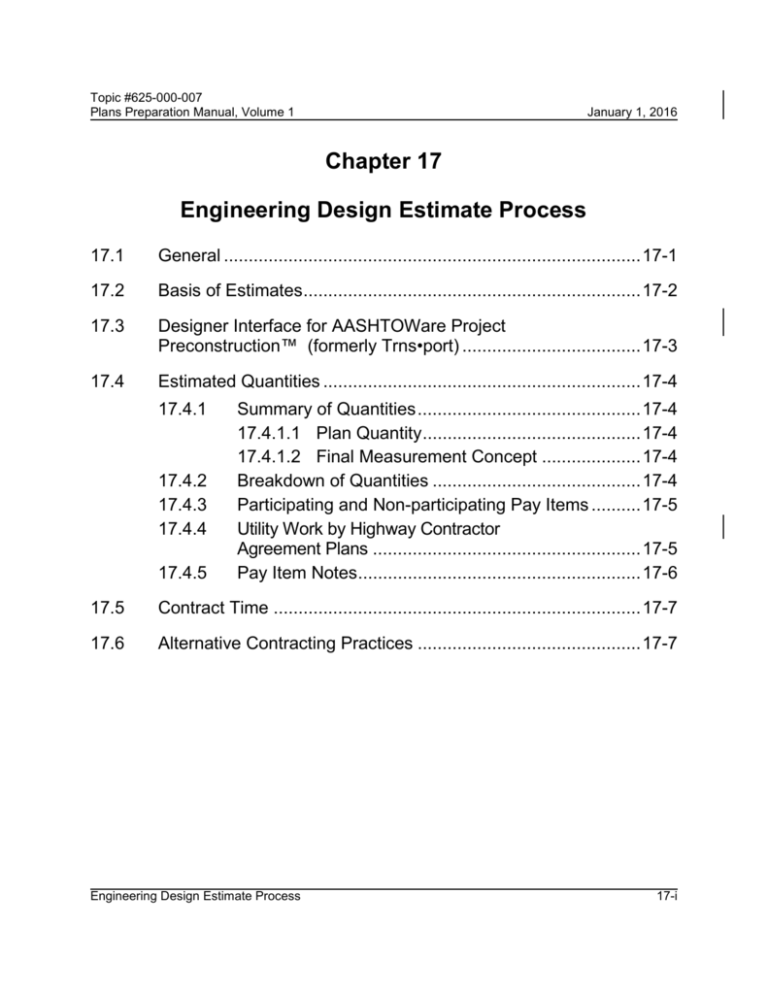 6 Step Estimate Process Design Talk