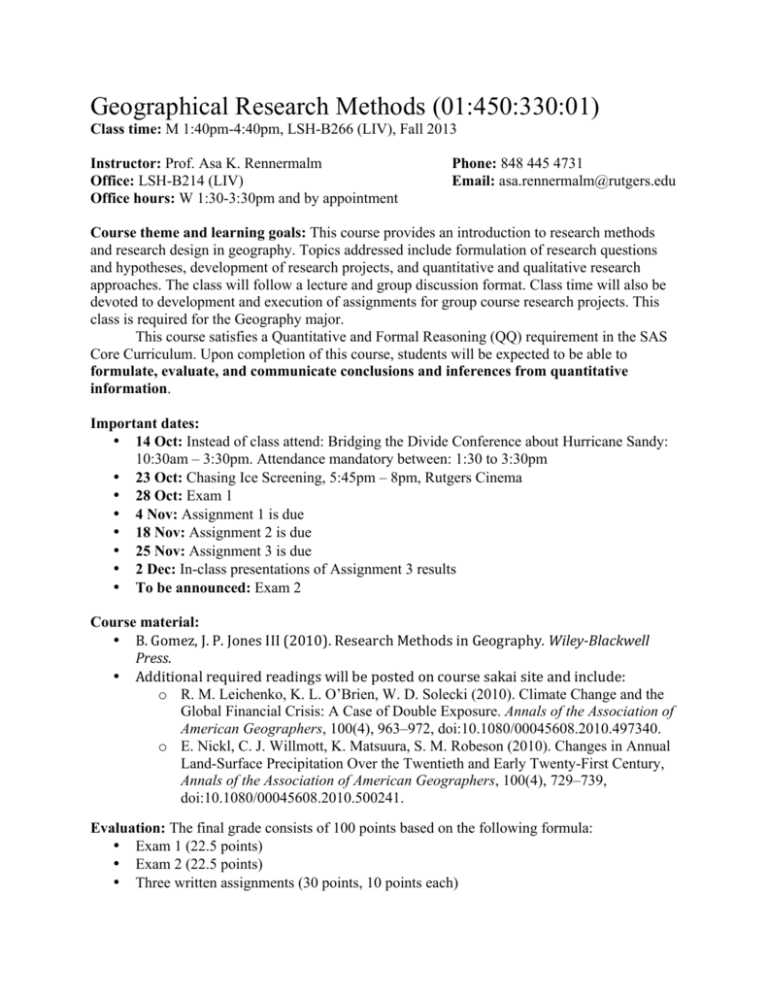 Geographical Research Methods 01 450 330 01 