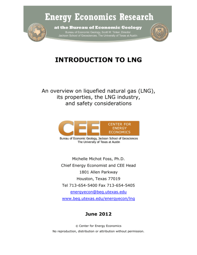 introduction to lng - Bureau of Economic Geology