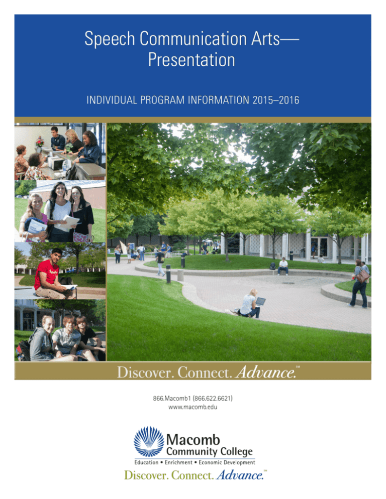 Speech Communication Arts— Presentation Speech Communication Arts— Presentation