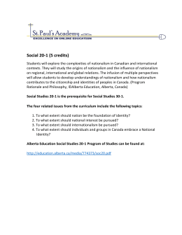 Nationalism Lesson Plan