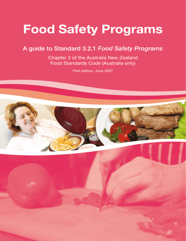 Food Safety Programs Department Of Health