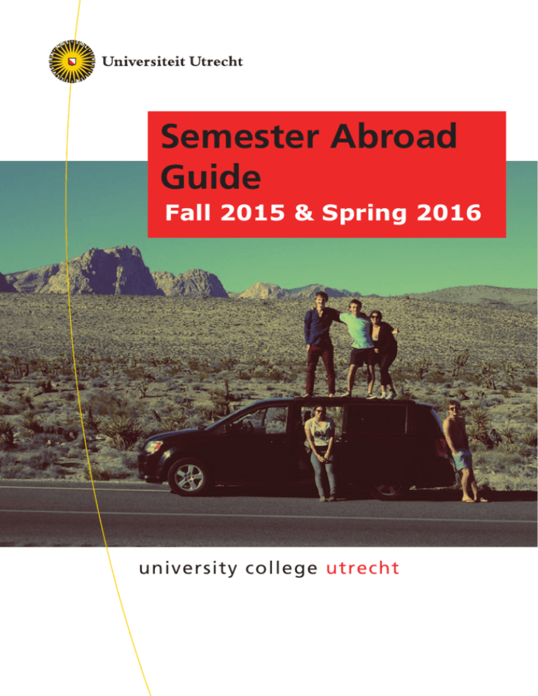 Semester Abroad Guide - Universiteit Utrecht