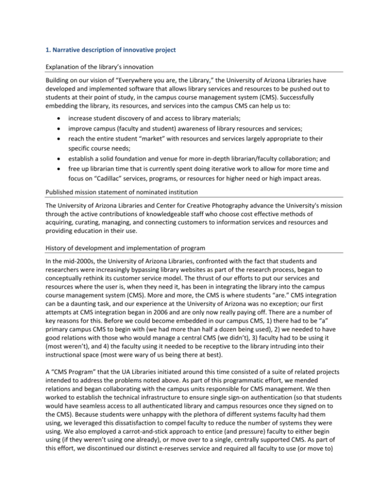 Project submission - Stanford University Libraries