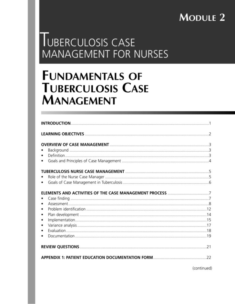 2.Nursing Module 2 - Global Tuberculosis Institute