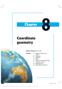C1 Coordinate Geometry+Solutions