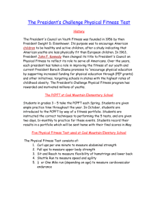 Development in Physical Education