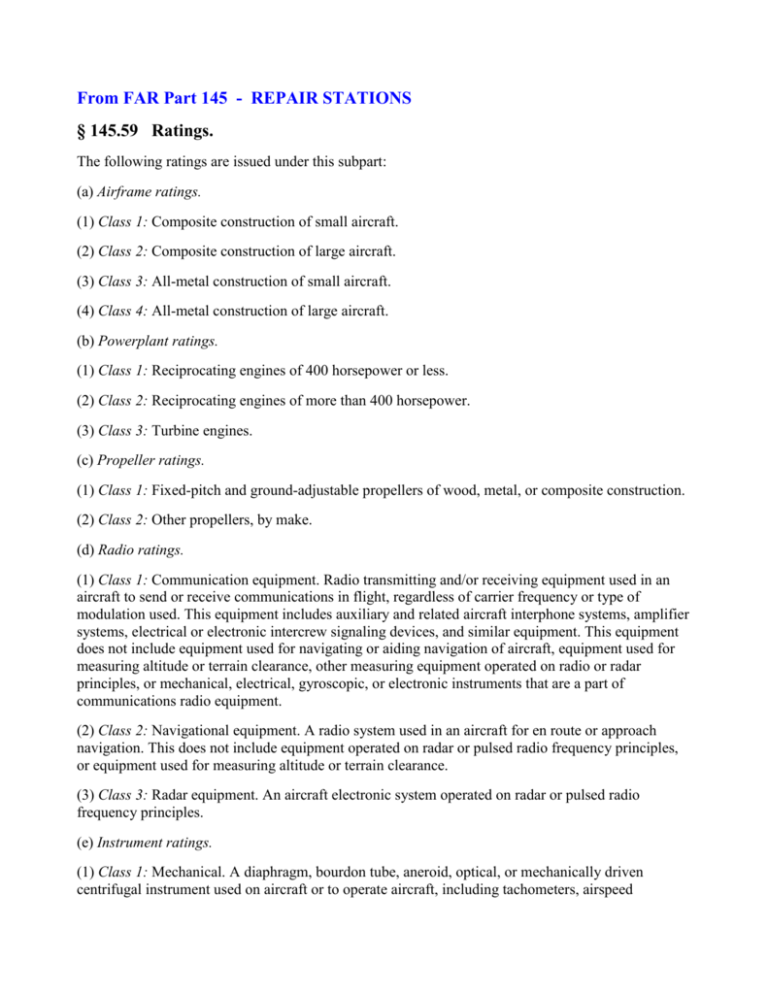 Display Rating Definitions Display Rating Definitions