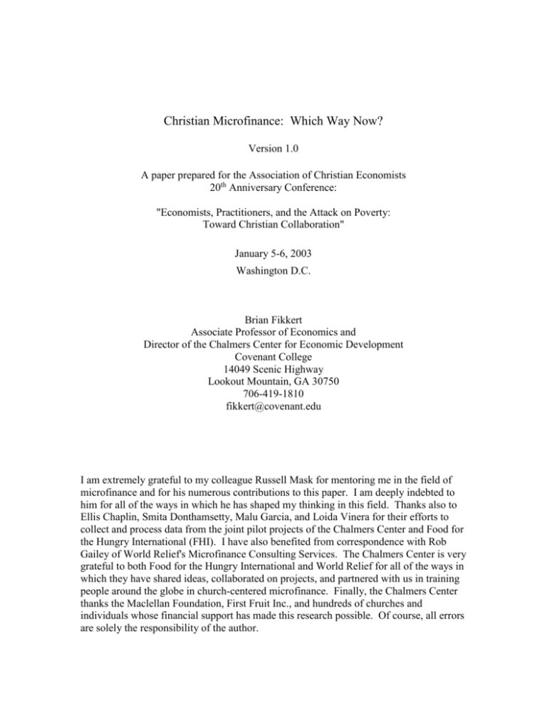 The Central Problem In The Theory Of Economic