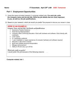 1.2.1.11 Worksheet - Research Computer Components