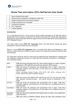 Timecard Approval Reminder Template