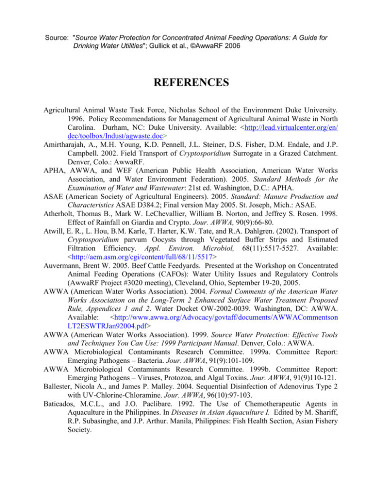 Project Report References