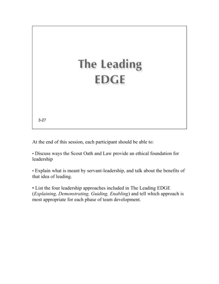 03 The Leading Edge 03 The Leading Edge