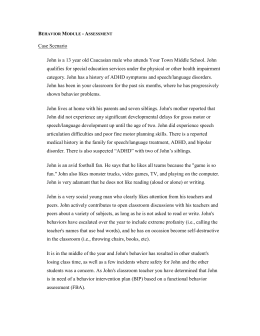 Behavior Intervention Plan: CHEAT SHEET