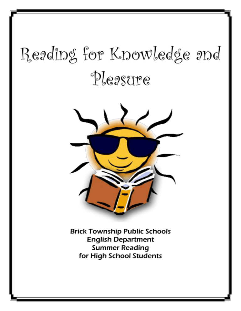 HIGH SCHOOL READING LIST SENIORS
