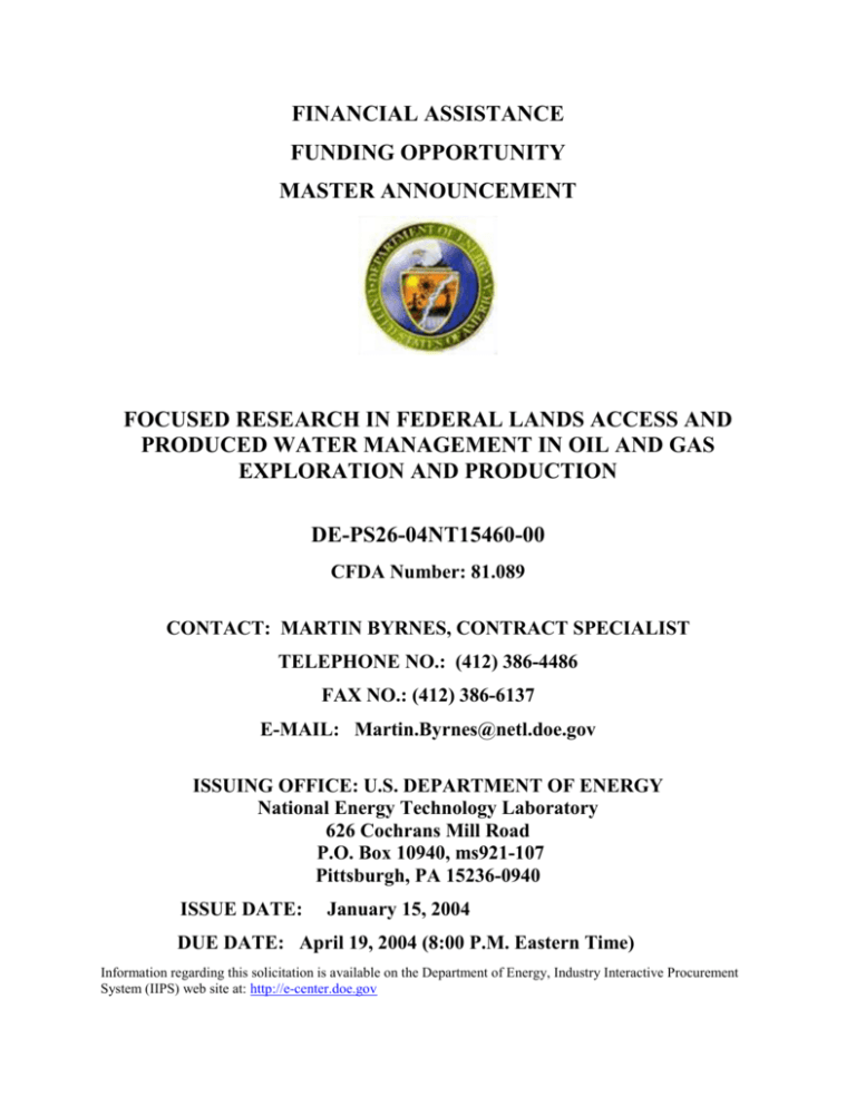 FINANCIAL ASSISTANCE