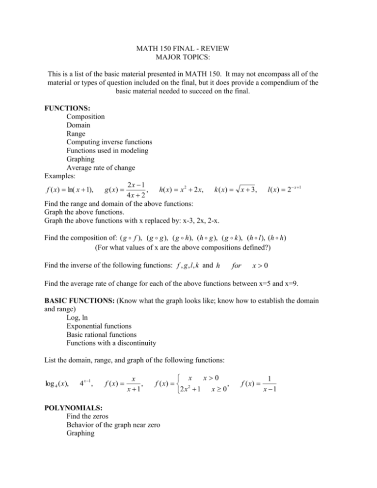Course Review