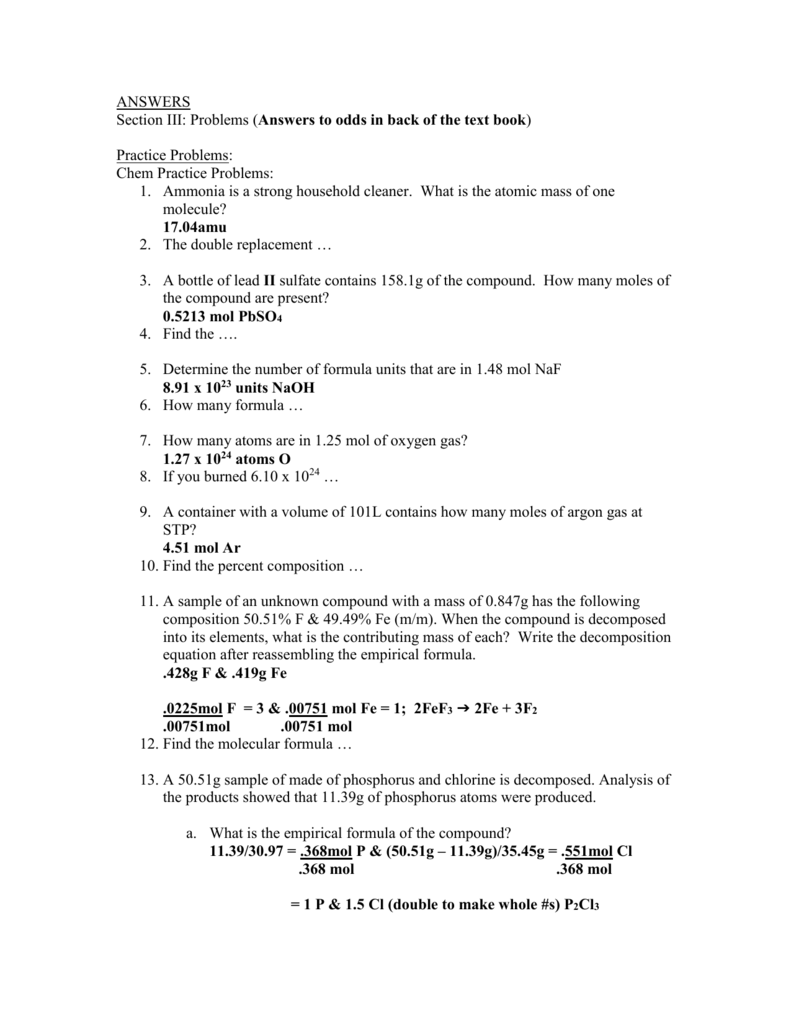 General Chemistry Chapter 4 Homework General Chemistry Chapter 4 Homework