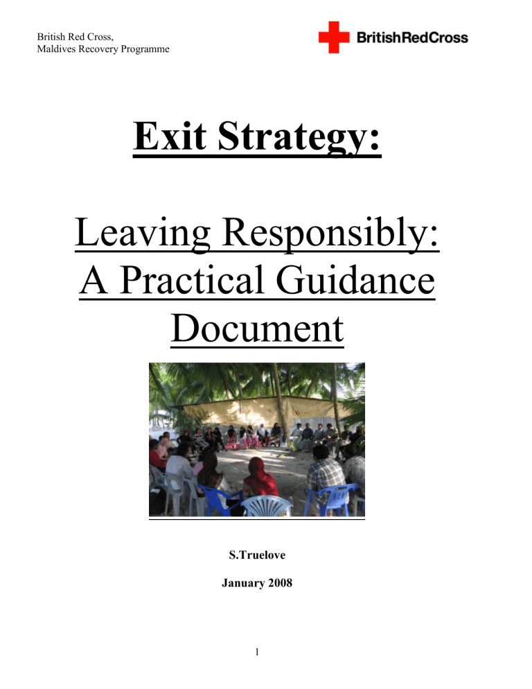 Exit Strategy: Leaving Responsibly