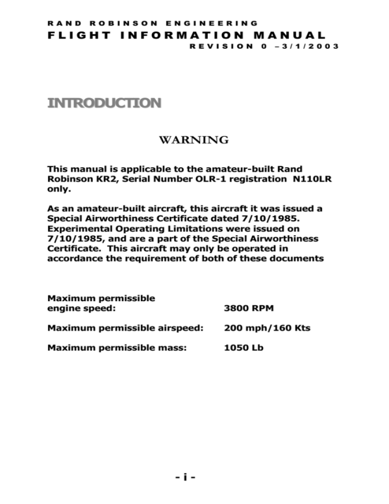 4. Normal procedures