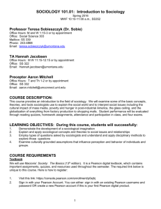 Sociological Research Paper Outline Sociological Perspective