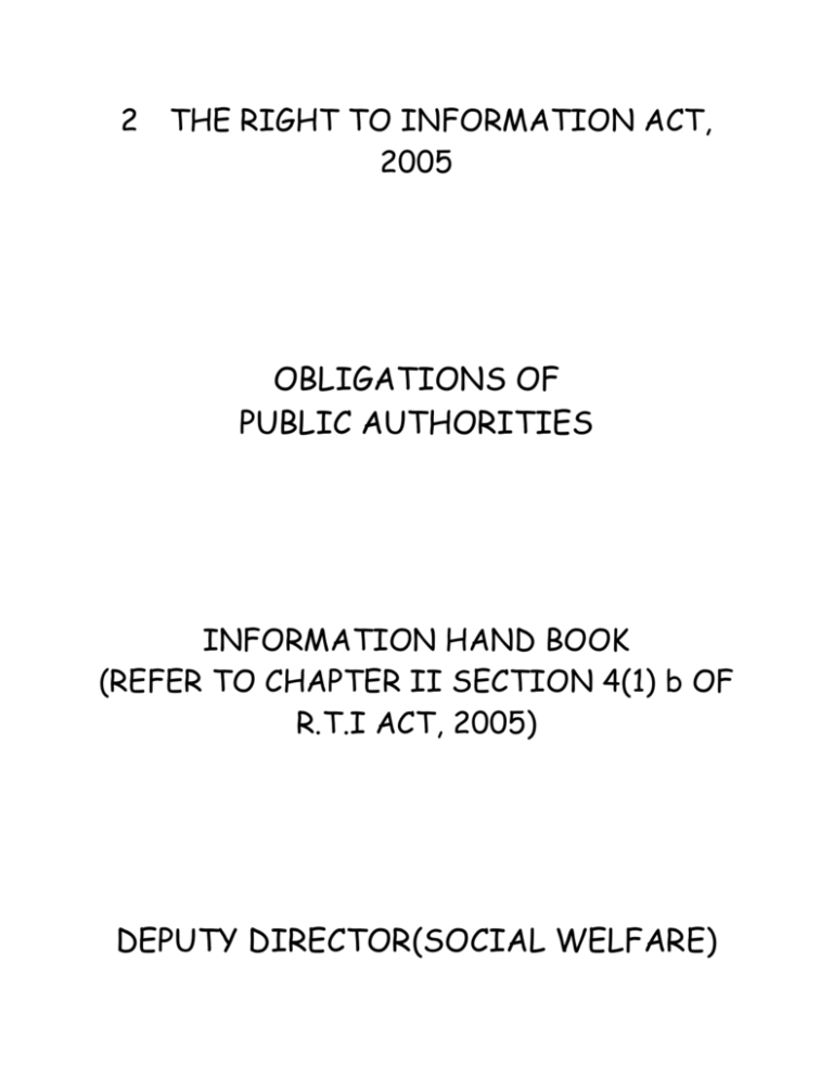 DD Social Welfare English DD Social Welfare English
