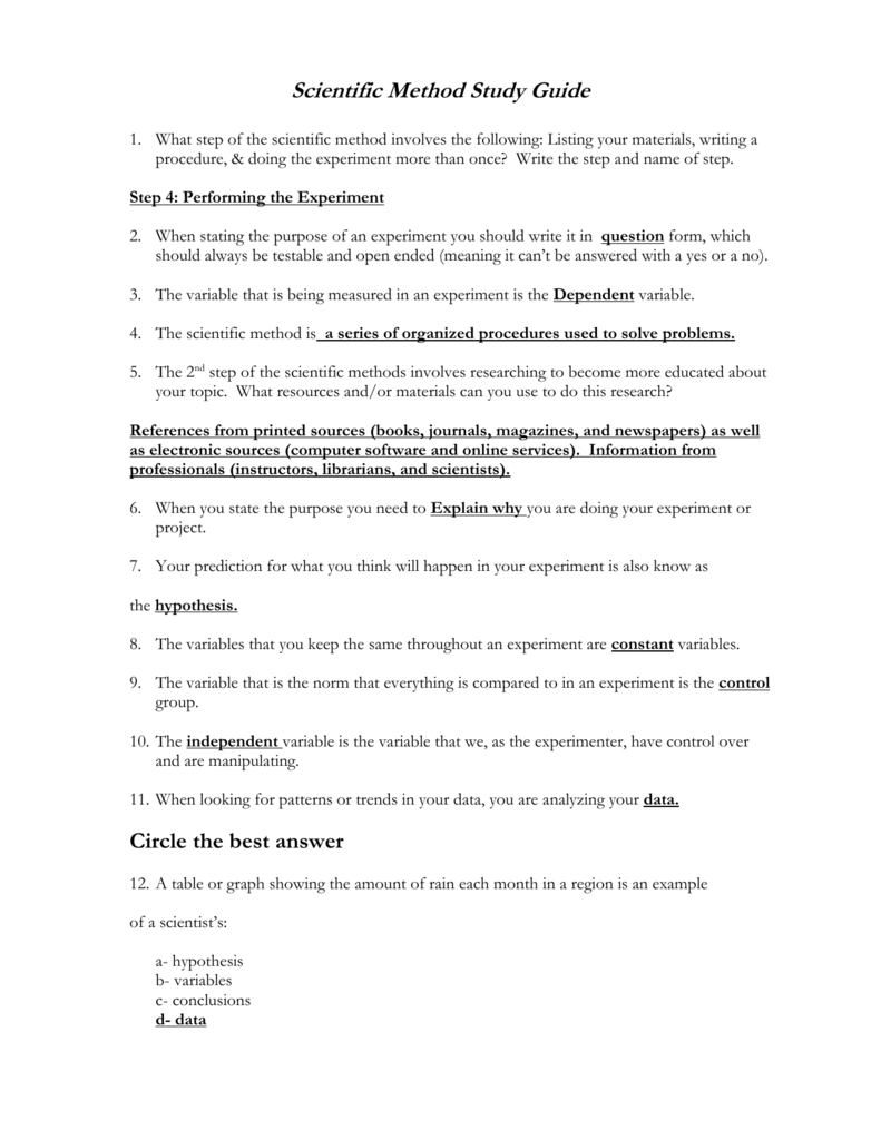  Scientific Method Problem Solving Examples Example Of Problem 