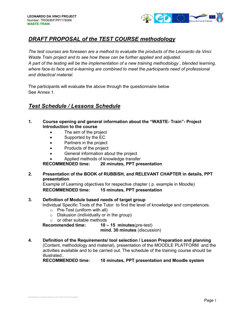 Example Of Methodology In Project Proposal Proposal Format 
